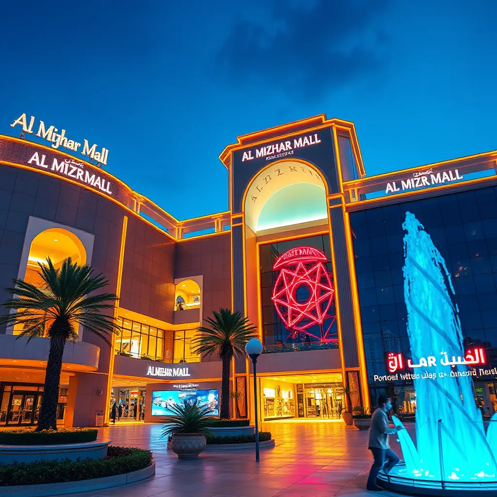Exploring the Visual Appeal of Al Mizhar Mall in Dubai