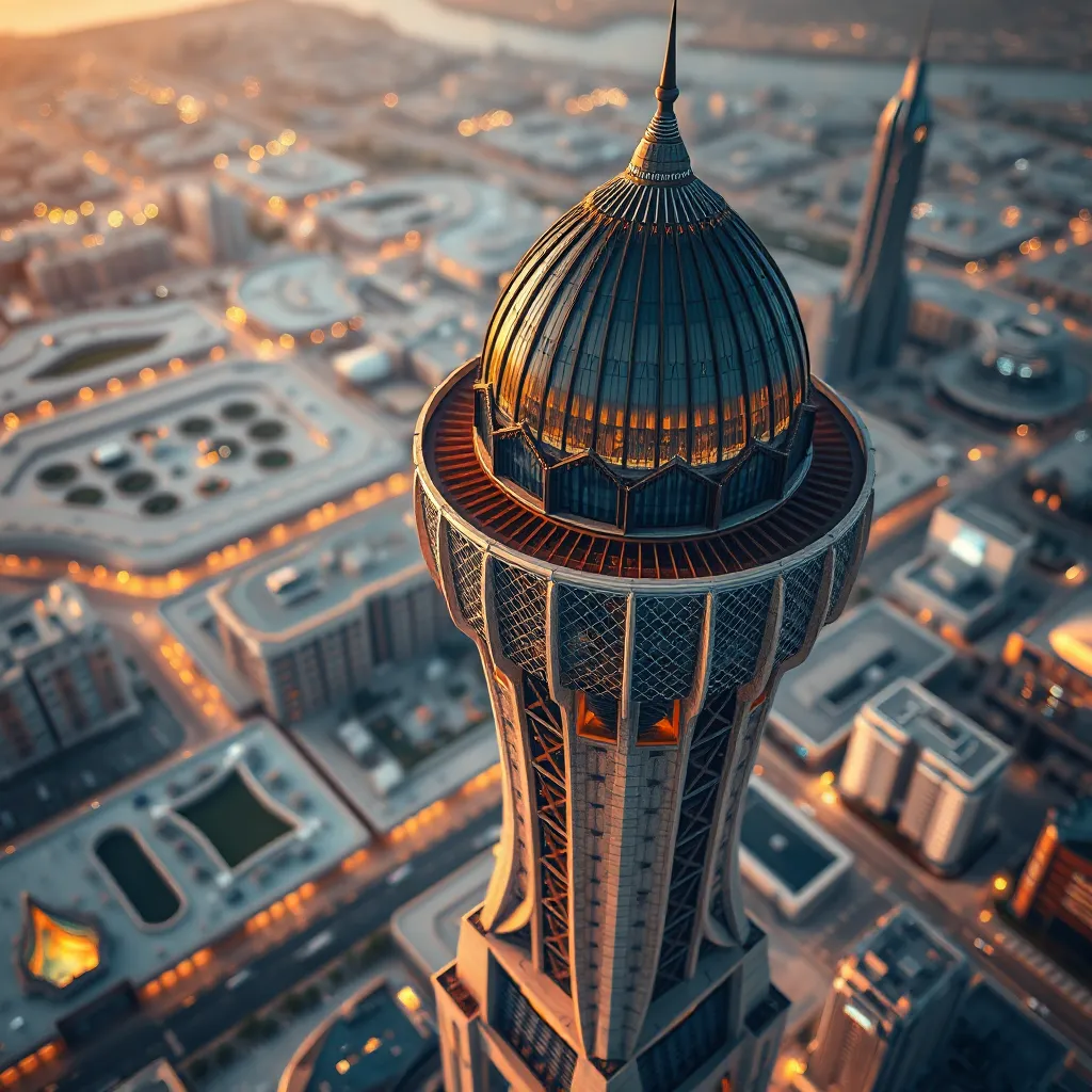 The Architectural Beauty of Dome Tower Jaddaf