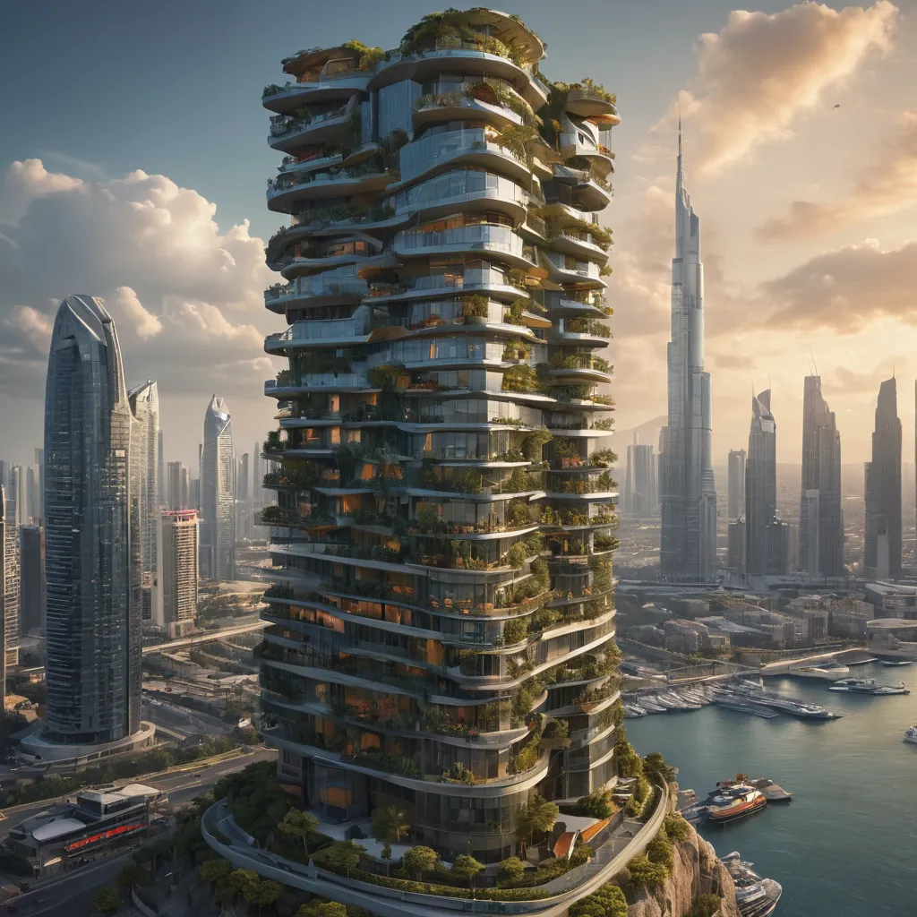 Discovering the Tiger Tower Marina Pinnacle in Dubai