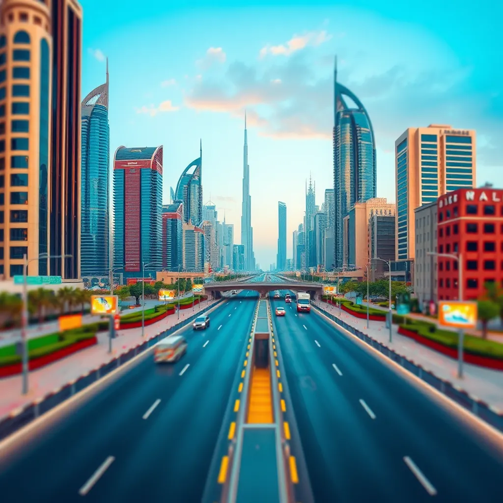 Explore Al Wasl and Sheikh Zayed Road in Dubai